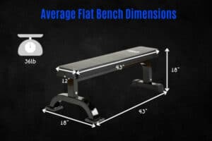 Average Weight Bench Dimensions (width, length, weight, height)