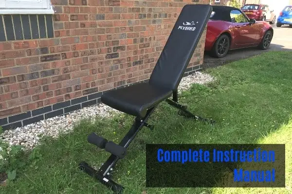 Flybird Bench Instructions (assembly, adjustment, & folding)