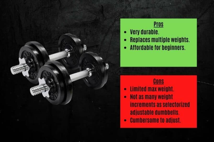 15 Different Dumbbell Types (with benefits & drawbacks)