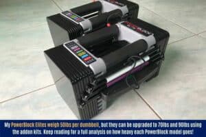 How Much Do PowerBlocks Weigh (& which are expandable?)
