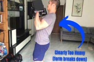 How Much Weight You Should Lift (to build muscle)