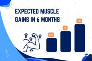How Much Muscle You Can Gain In 6 Months (beginner-advanced)