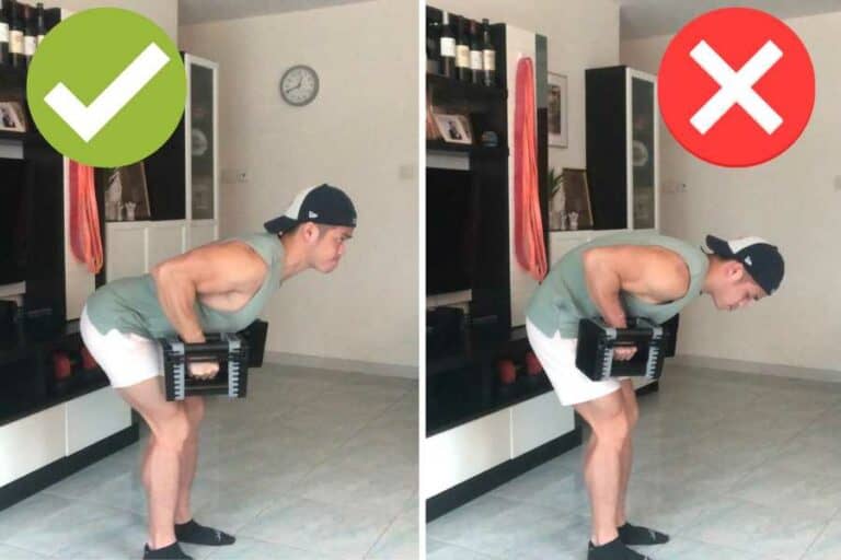 Dumbbell Row Weight Standards (bent-over and one-arm)